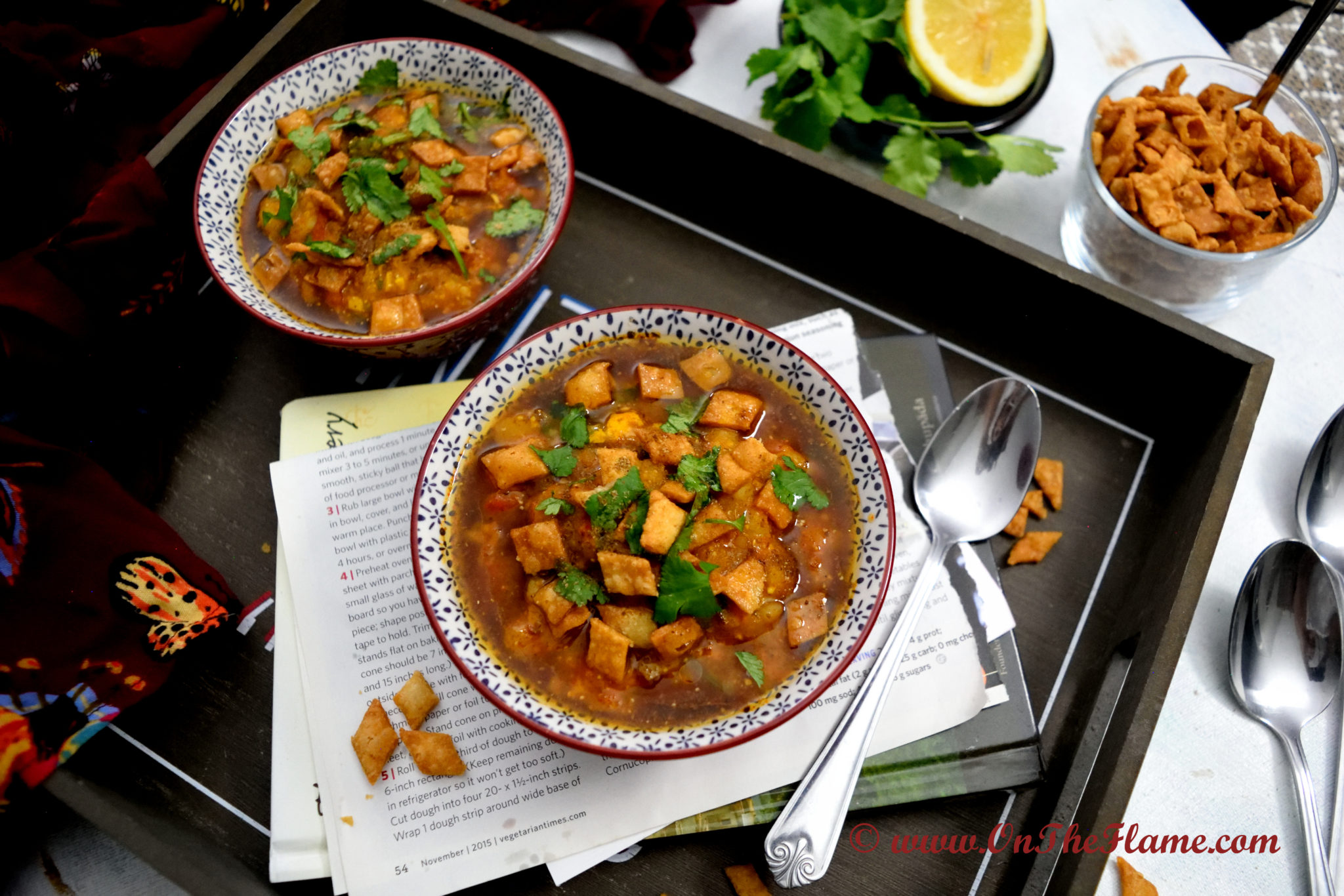 Tomato Chaat/Banarasi Tamatar ki Chaat - On the Flame